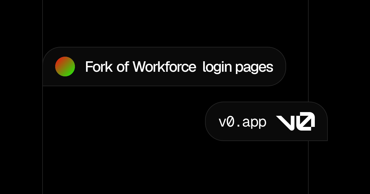 Fork of Workforce login pages – v0 by Vercel