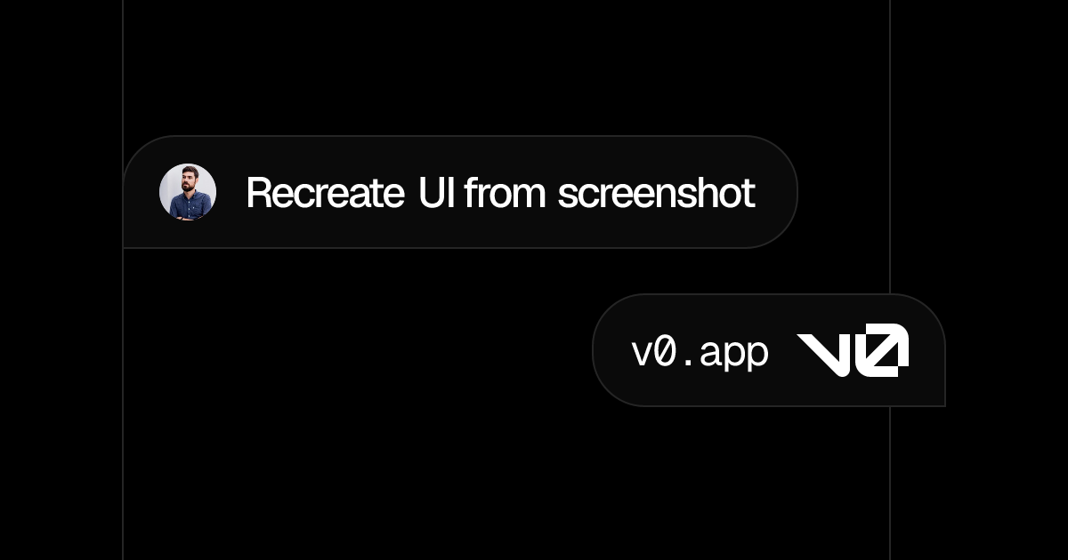 Recreate UI from screenshot – v0 by Vercel