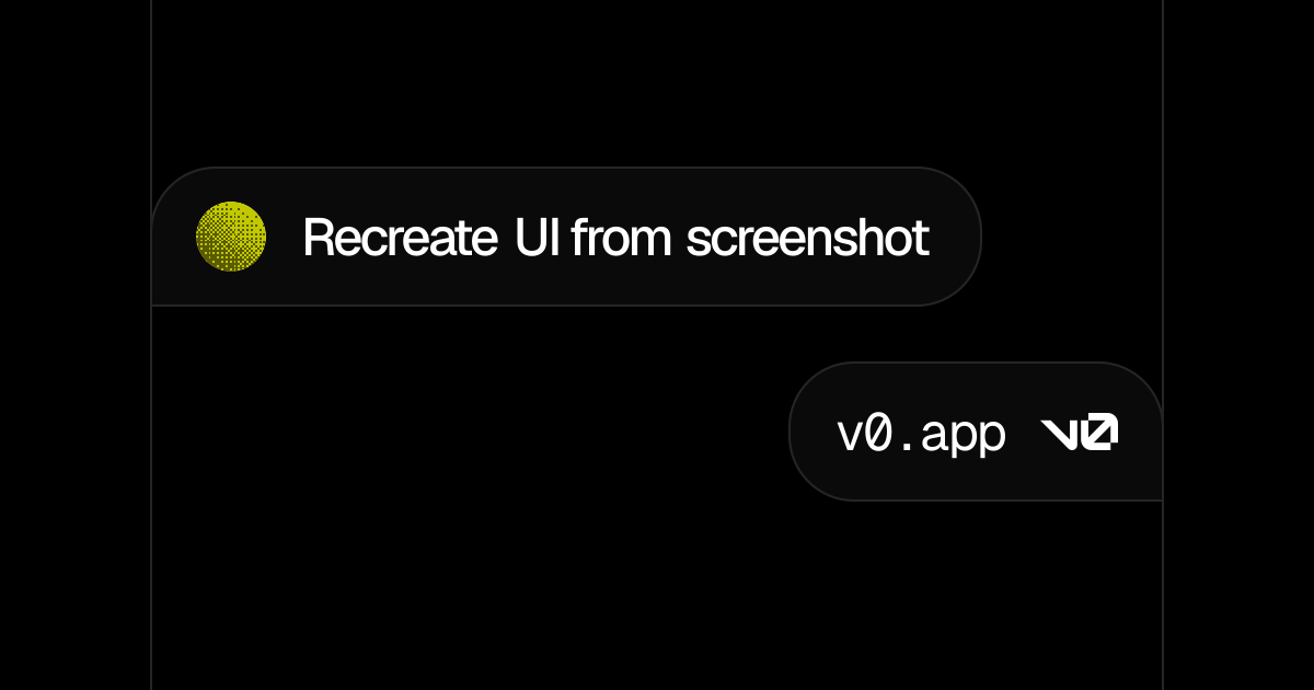 Recreate UI from screenshot – v0 by Vercel