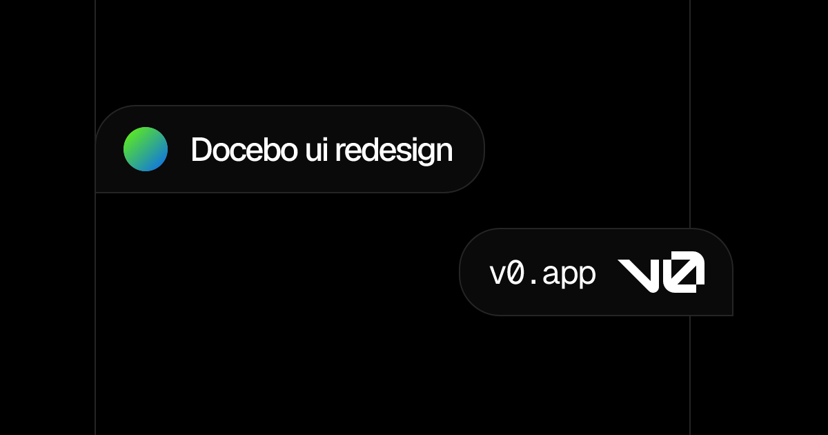 Docebo ui redesign - v0 by Vercel