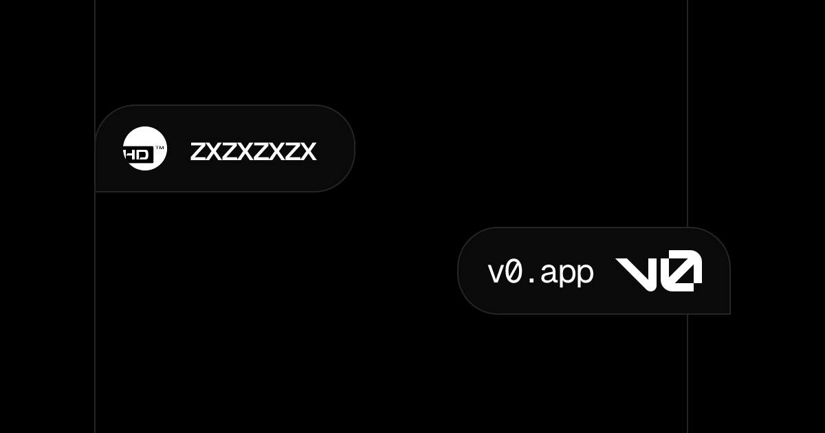 zxzxzxzx – v0 by Vercel