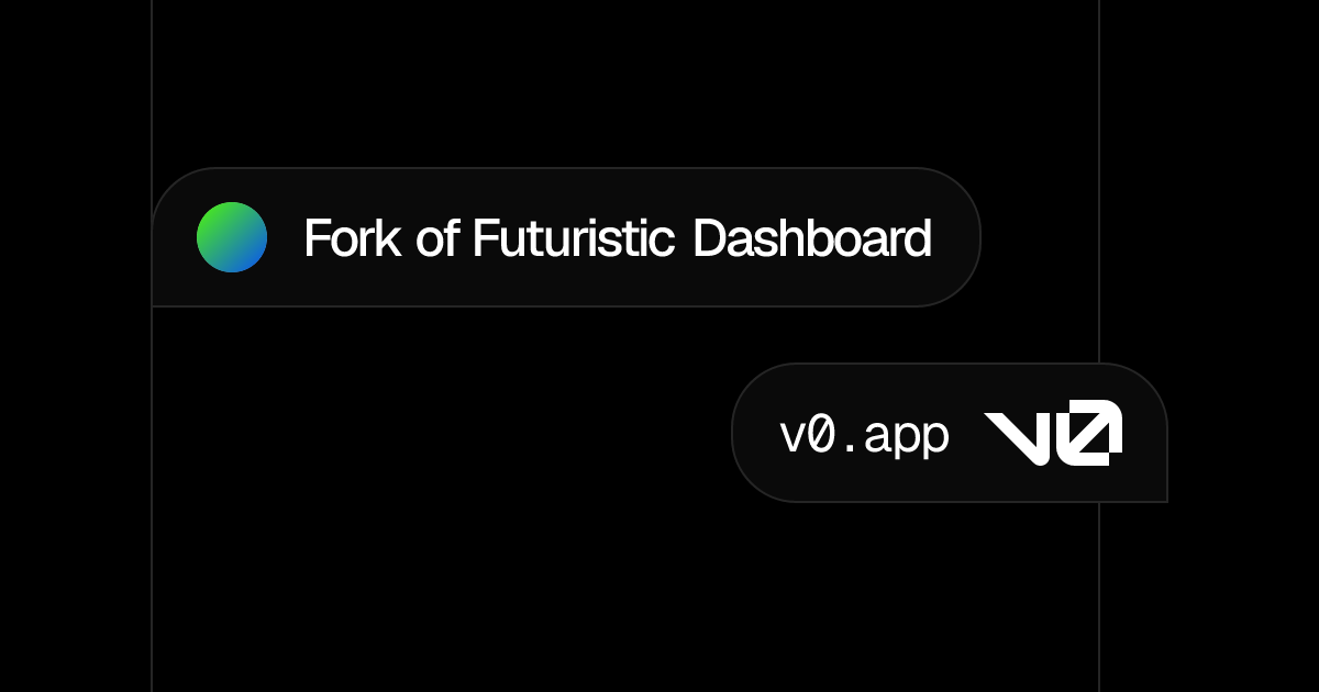Fork of Futuristic Dashboard - v0 by Vercel