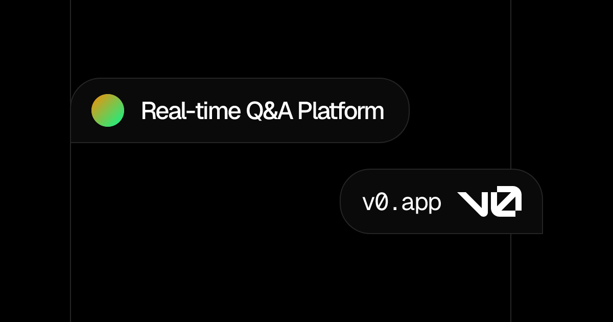 Real-time Q&A Platform - v0 by Vercel