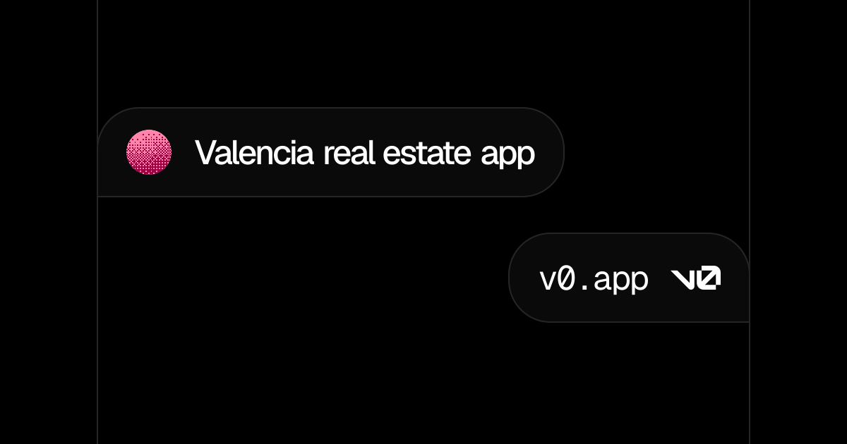 Valencia real estate app – v0 by Vercel