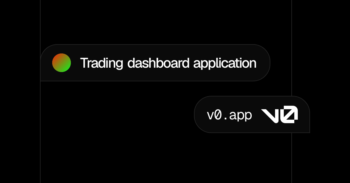 Trading dashboard application - v0 by Vercel