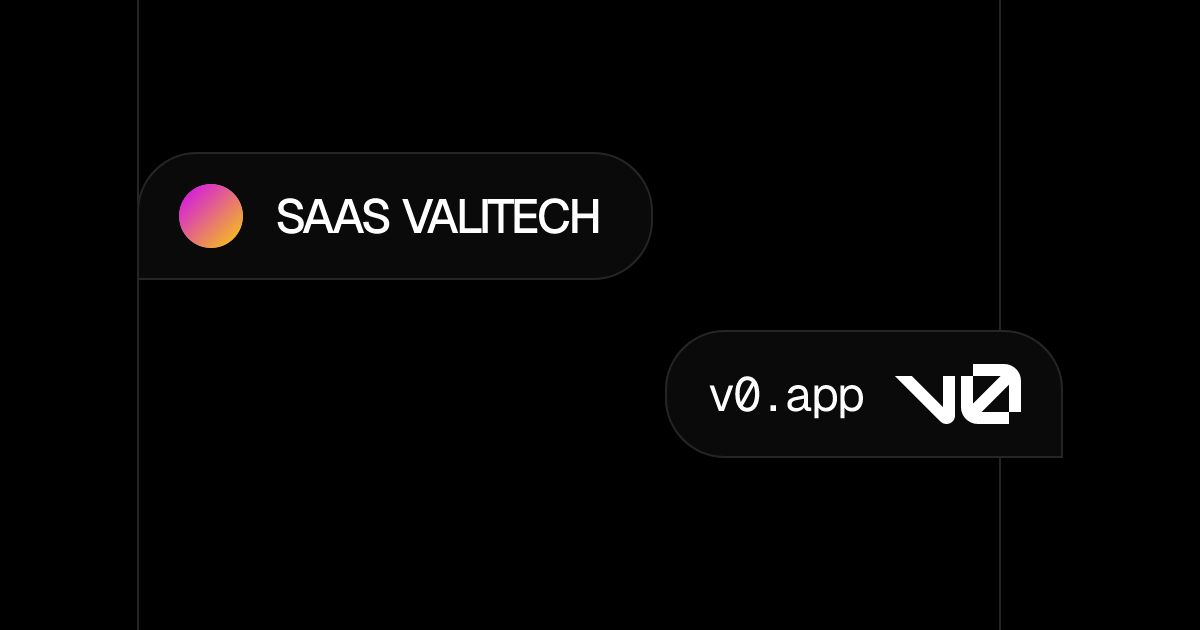 SAAS VALITECH – v0 by Vercel