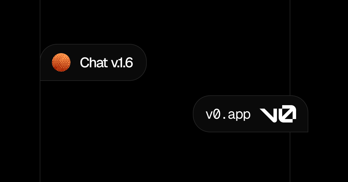 Chat v.1.6 – v0 by Vercel