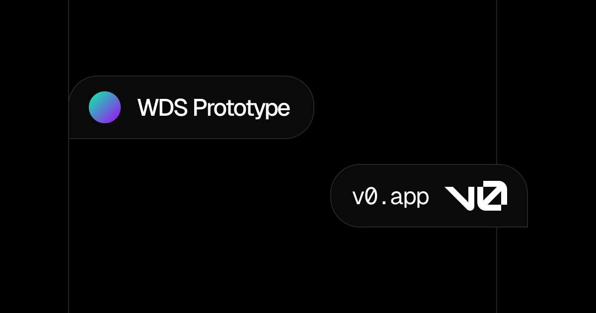 WDS Prototype – v0 by Vercel