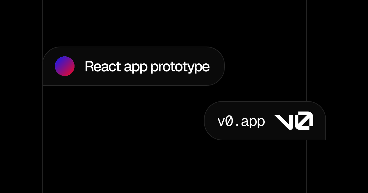 React app prototype – v0 by Vercel