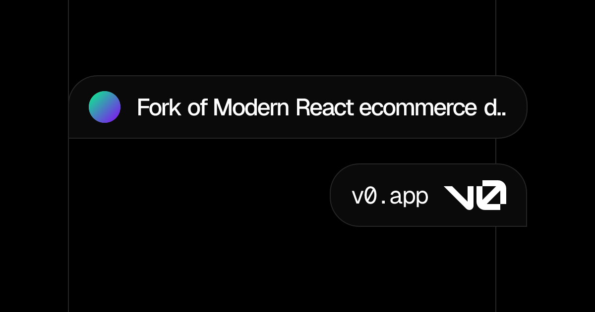 Fork of Modern React ecommerce dashboard – v0 by Vercel