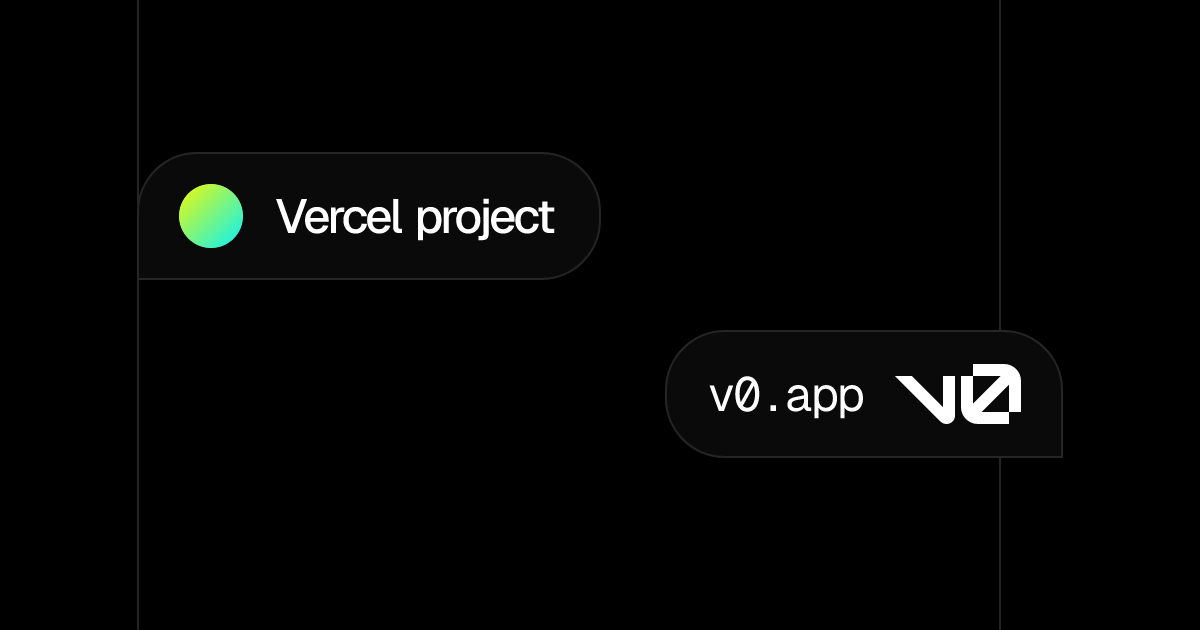Vercel project - v0 by Vercel