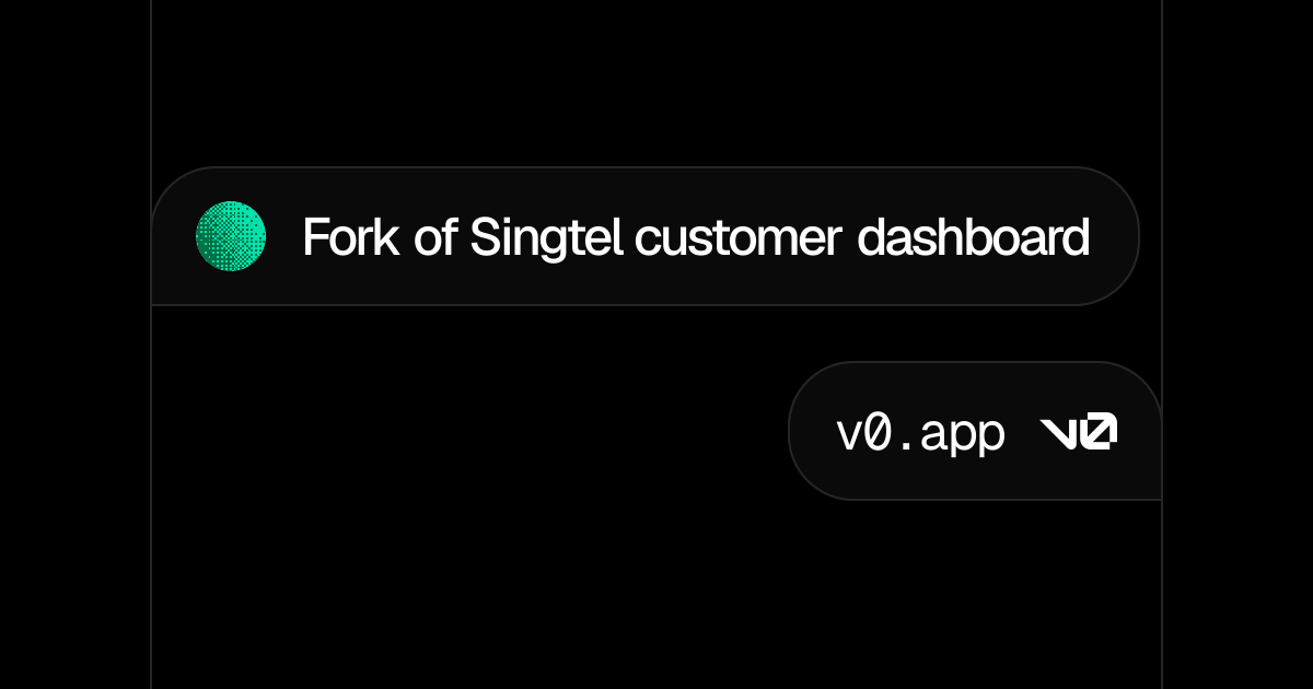 Fork of Singtel customer dashboard - v0 by Vercel