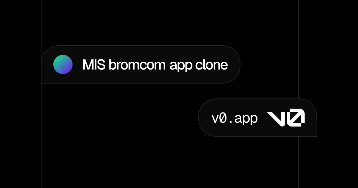 MIS bromcom app clone - v0 by Vercel