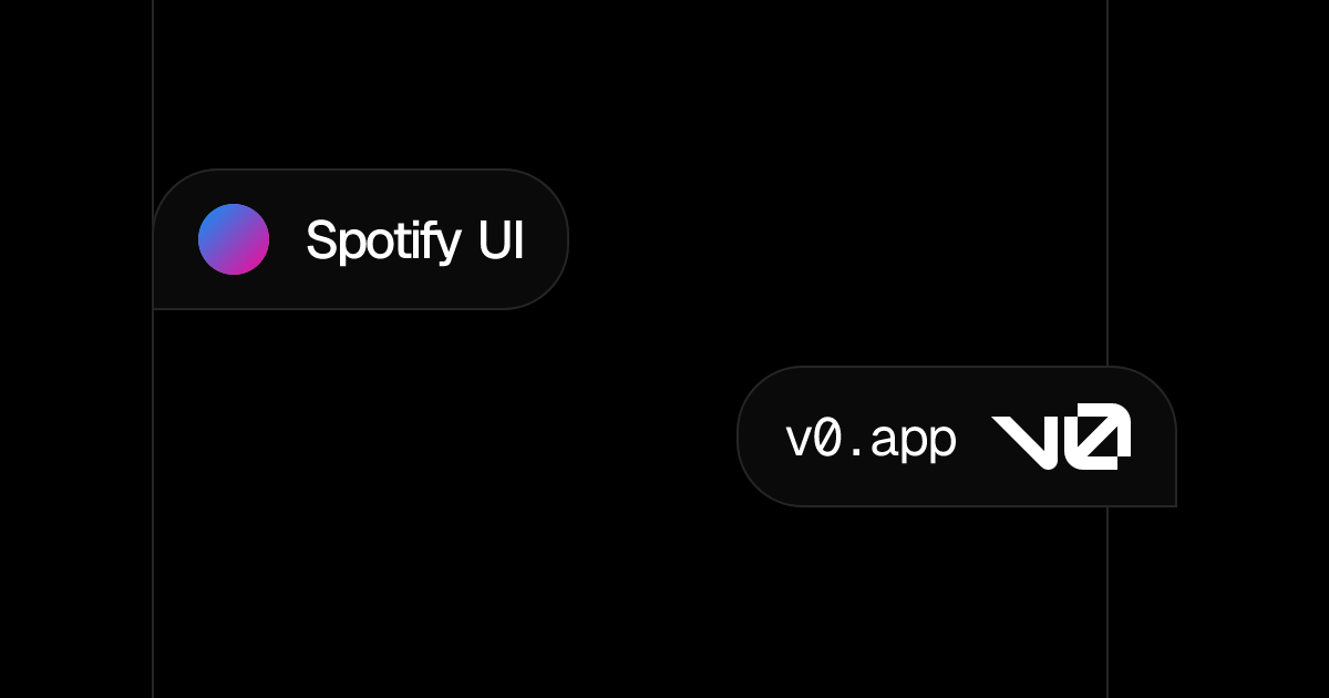 Spotify UI – v0 by Vercel