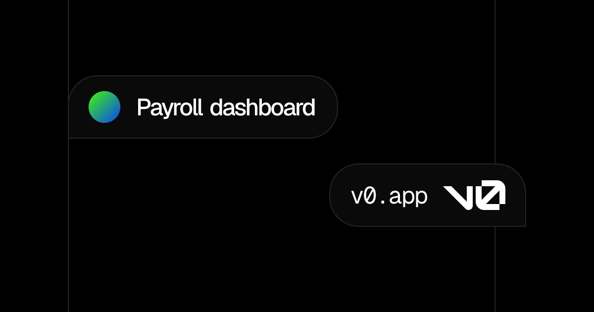 Payroll dashboard – v0 by Vercel