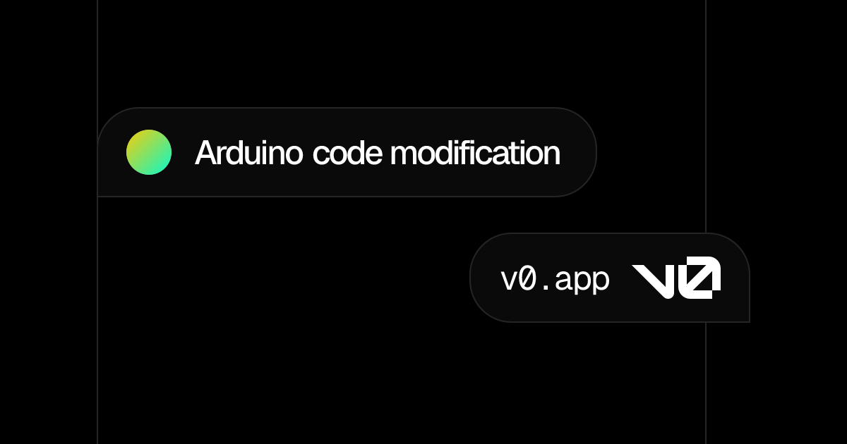 Arduino Code Modification V0 By Vercel 8546