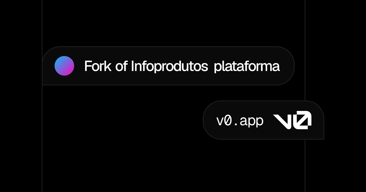 Fork of Infoprodutos plataforma - v0 by Vercel