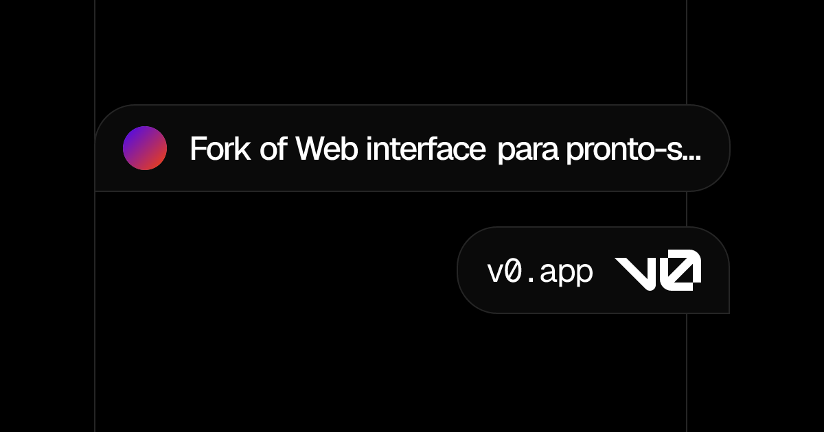 Fork of Web interface para pronto-socorro – v0 by Vercel