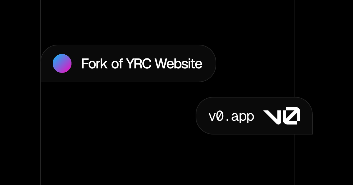 Fork of YRC Website – v0 by Vercel