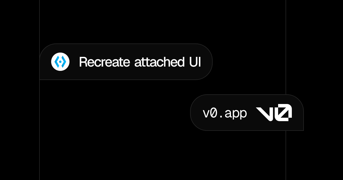 Recreate attached UI – v0 by Vercel
